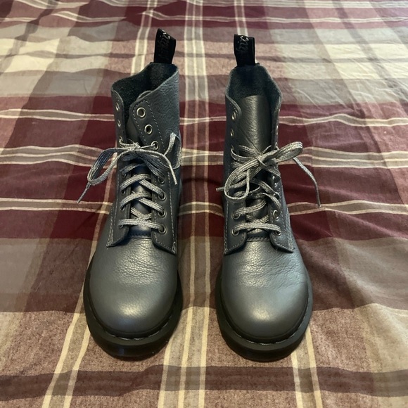 Dr. Martens | Shoes | Dr Martens Doc 8 Hole 46 Pascal Gunmetal Met ...